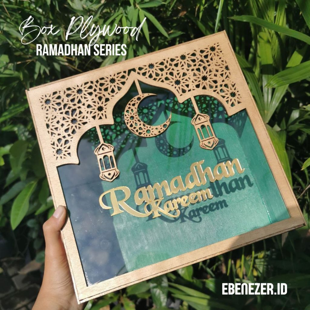 KAYU Box HAMPERS EID RAMADHAN KAREEM EID MUBARAK BOX PARCEL PREMIUM BOX ...