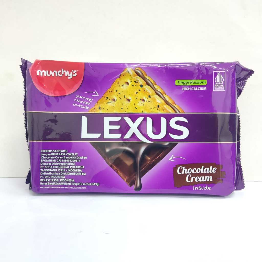 Munchys LEXUS CHOCOLATE CREAM 190G | Shopee Malaysia