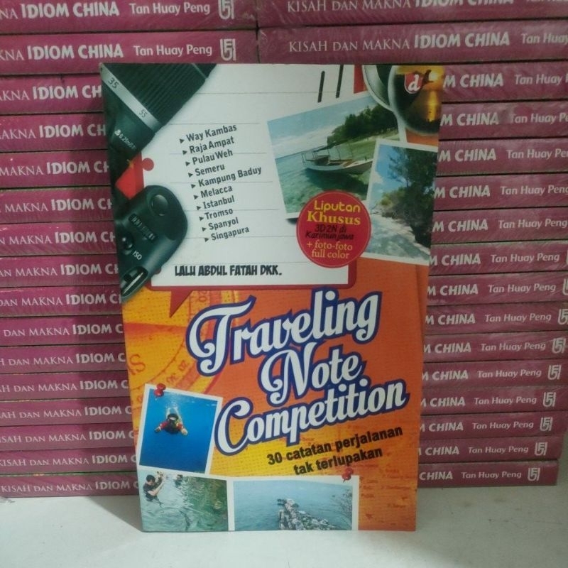 Original Book - Travel Note Competition Book | Shopee Malaysia