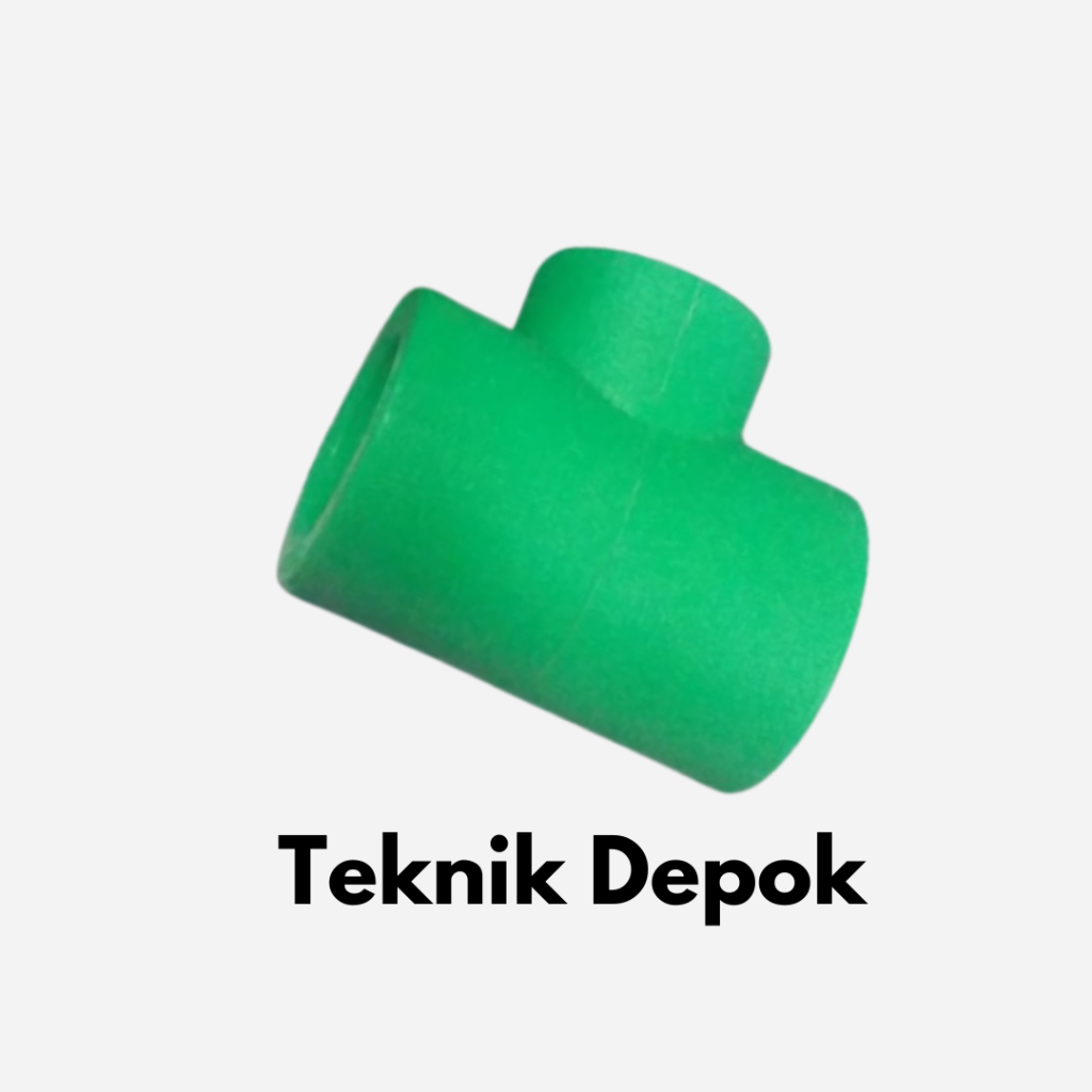 Flok Tee PPR 1 x 2 inch Vlok T Hot Cold Water Pipe Connection Reducer ...