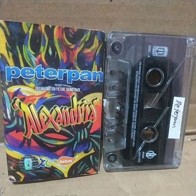 Peterpan tape cassette: Ost Alexandria (Under the Video) | Shopee Malaysia