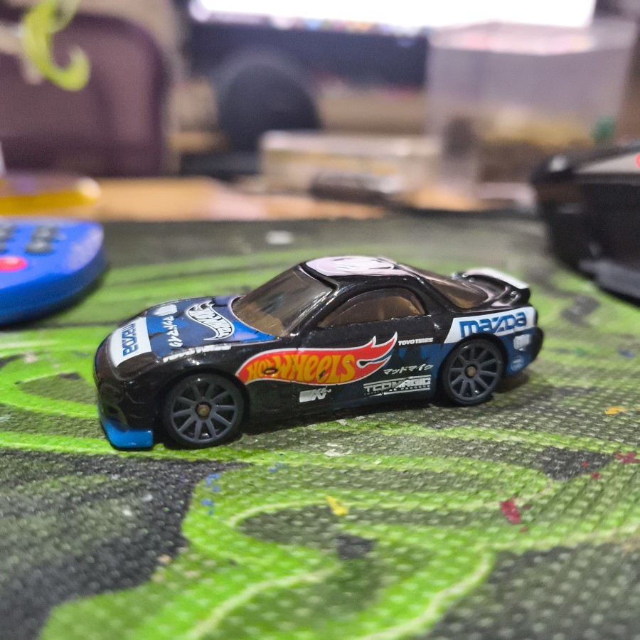 HITAM Hot Wheels 95 Mazda RX7 RX 7 FD FD3S Black | Shopee Malaysia