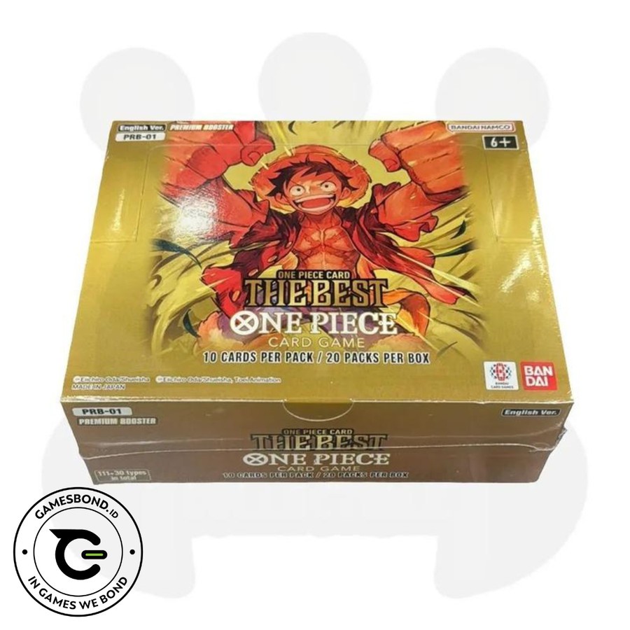 One Piece Card Game PRB01 / PRB-01 Premium Booster The Best Box Case ...