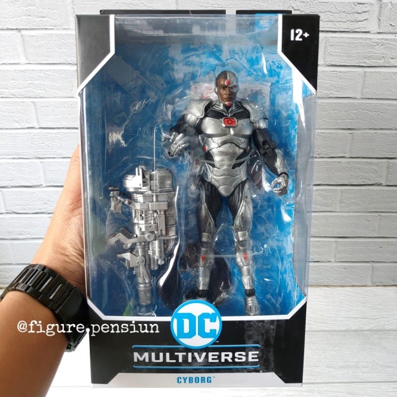 Dc MULTIFUNCTION MCFARLANE CYBORG DC REBIRTH ACTION FIGURE | Shopee ...
