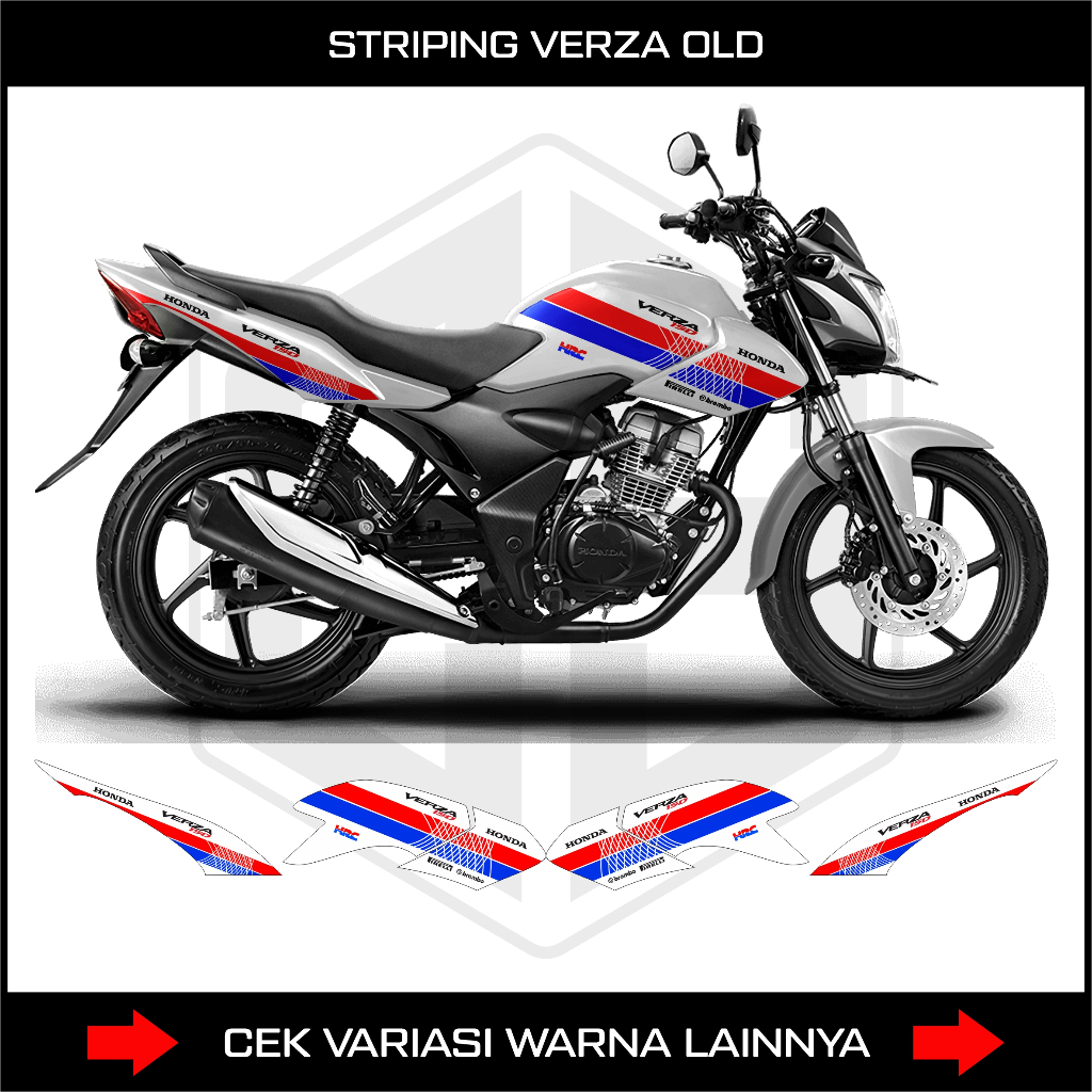 Old VERZA STRIPING / OLD HONDA VERZA STICKER DECAL | Shopee Malaysia