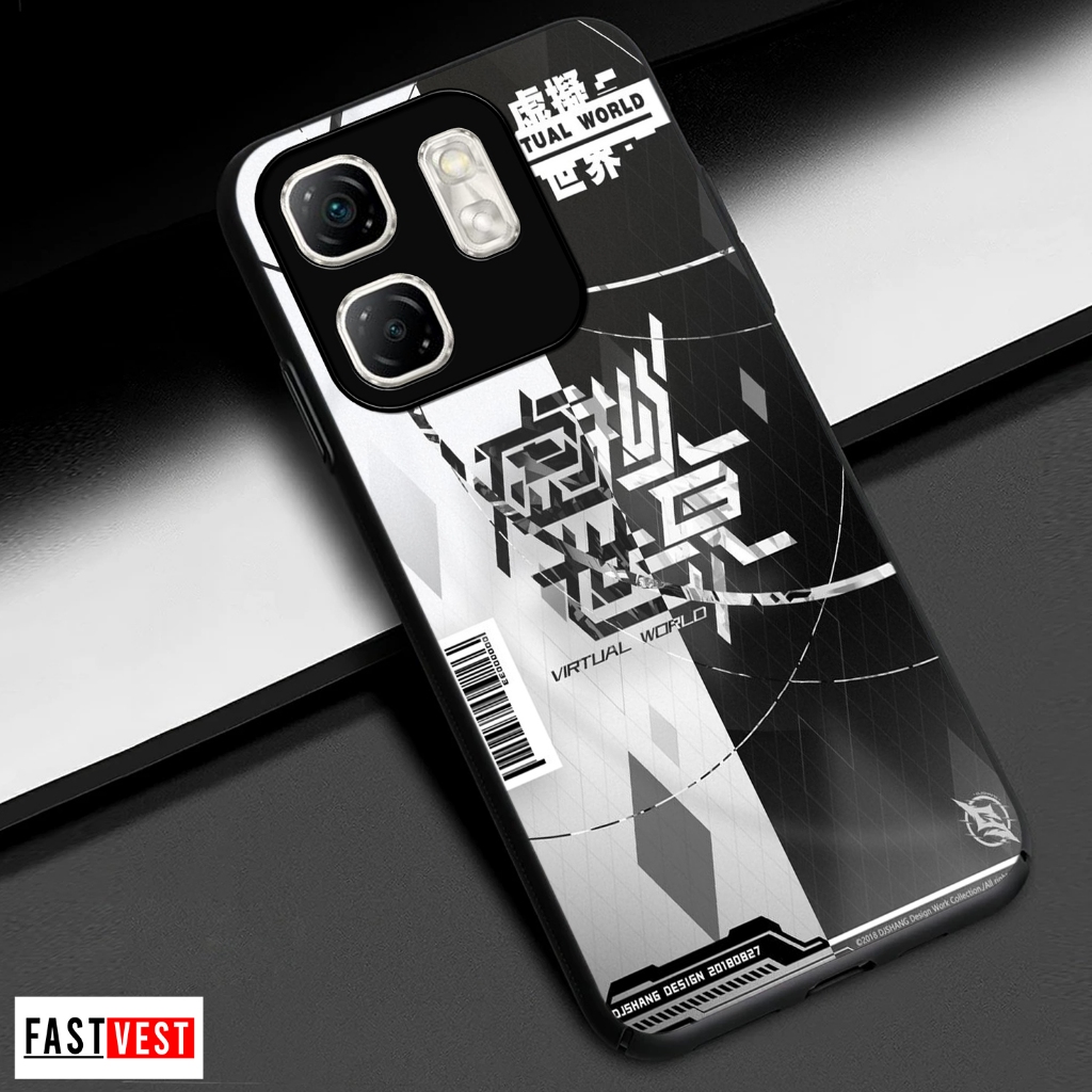 HP Fv16 Latest INFINIX SMART 9 / HOT 50i Case - Glass Softcase ...