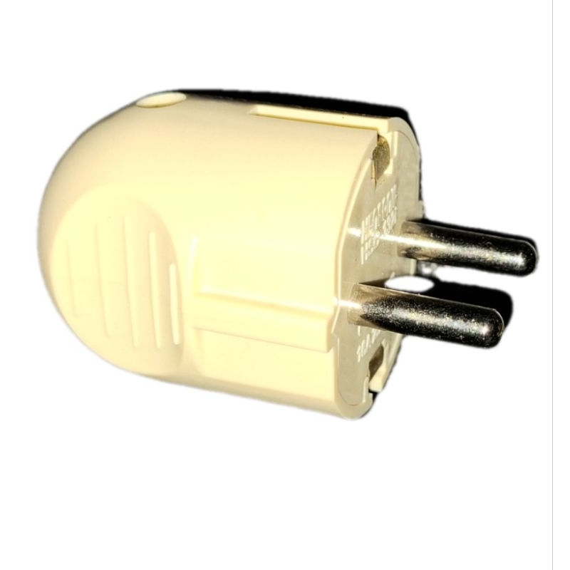 PUTIH Round Ground Plug | Round White Plug | Shopee Malaysia
