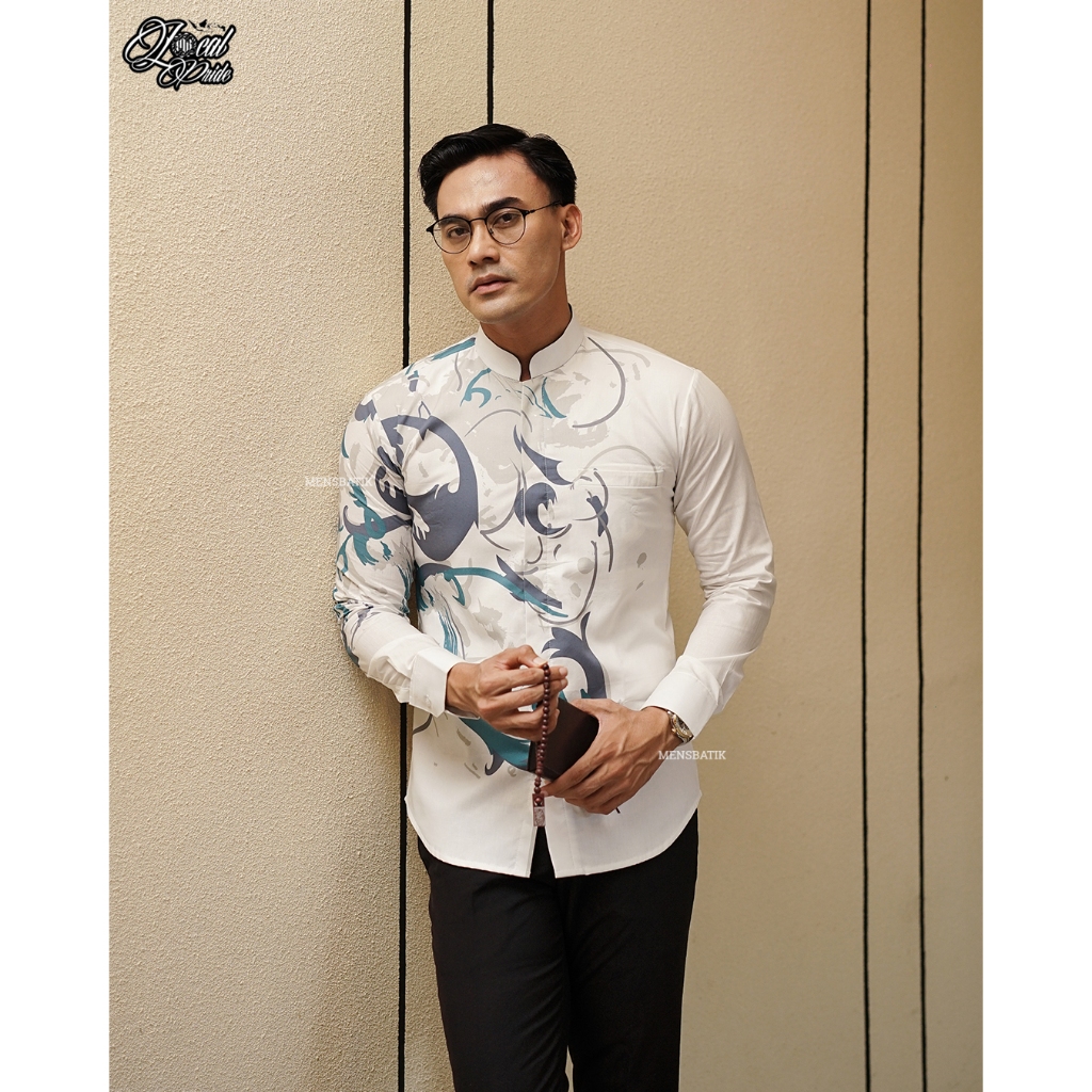 Mensbatik - Giyanta koko - men's batik - koko batik - long sleeve men's ...