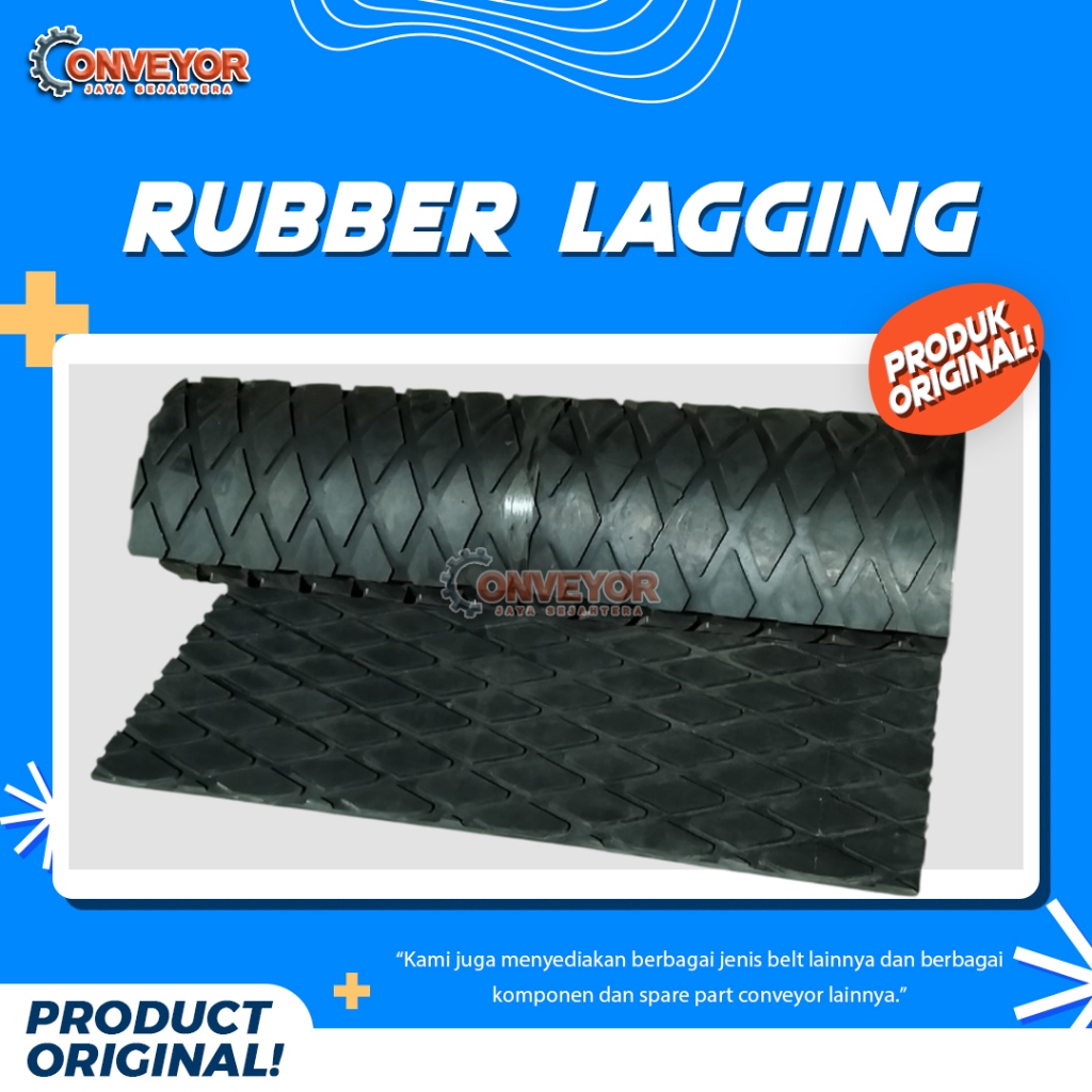 Diamond Groove Rubber Lagging / Rubber Lagging for Pulley | Shopee Malaysia