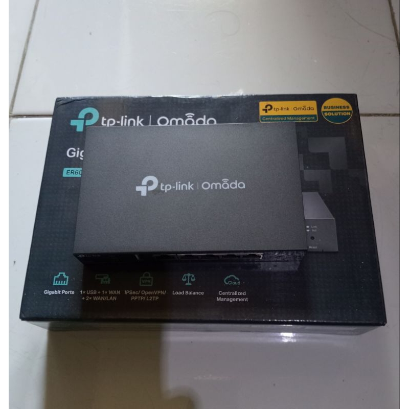 Load balance TP-Link ER605 Omada Gigabit Multi-WAN VPN Router Omada SDN ...
