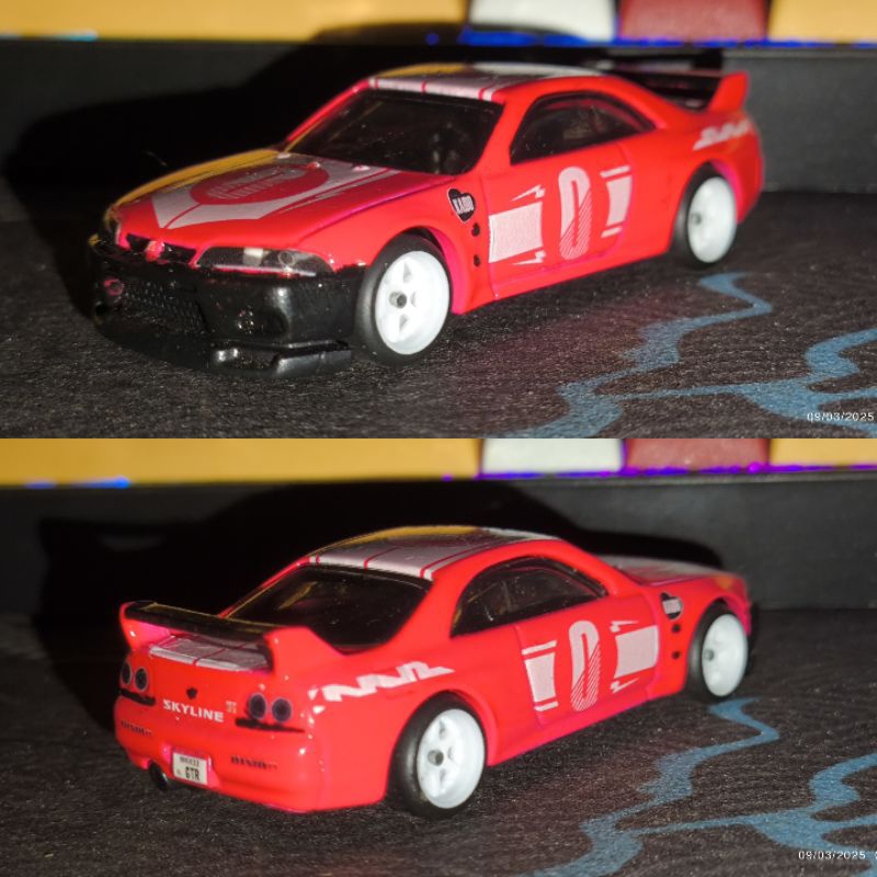 [CUSTOM] Hot Wheels - Nissan Skyline GT-R33 (Kaido House) | Shopee Malaysia