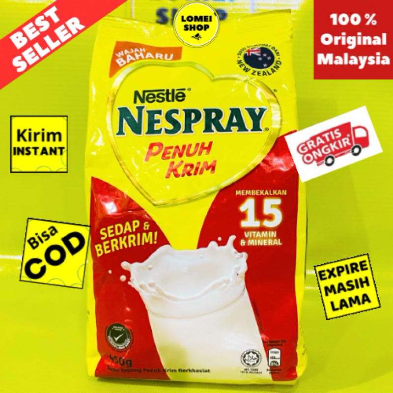 Nespray Malaysia 450 Gr / Nestle Malaysia | Shopee Malaysia