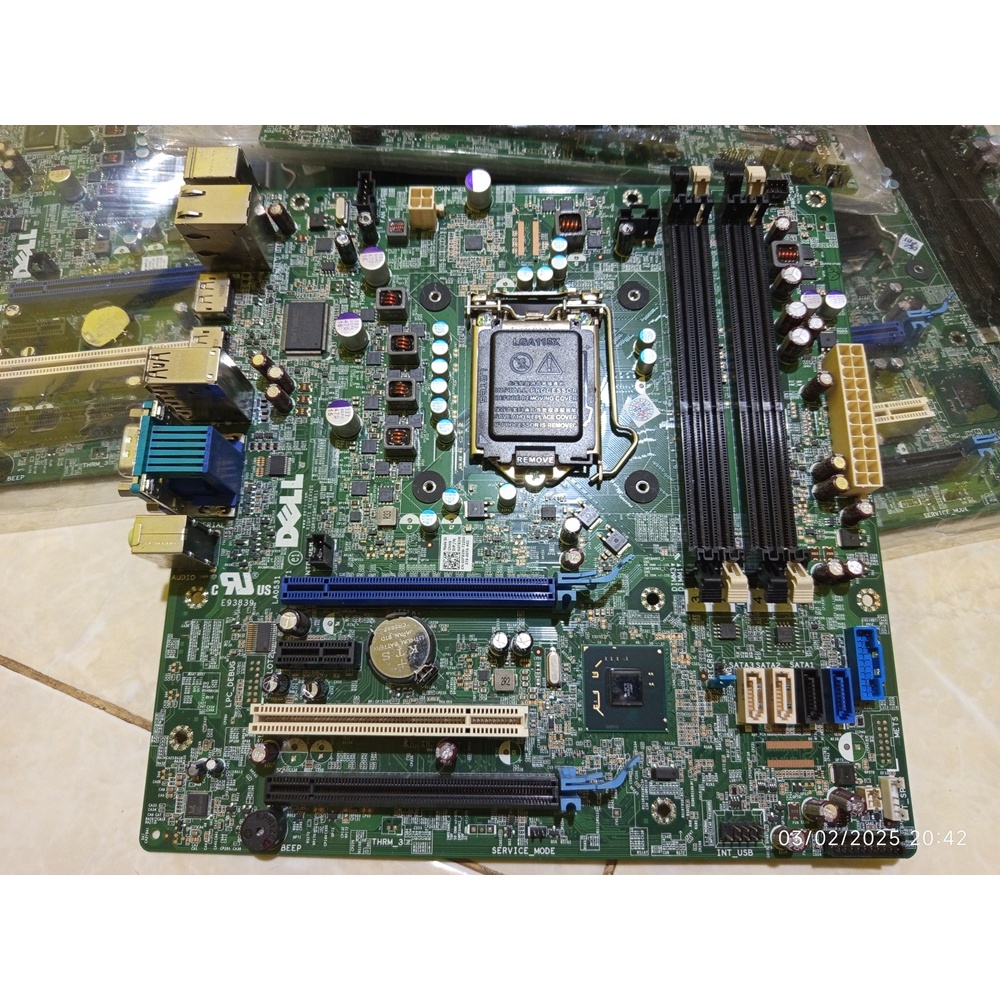 Dell intel LGA1155 sideboard Motherboard | Shopee Malaysia