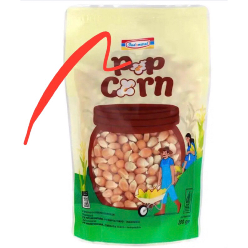 Indomaret raw popcorn corn 200g | Shopee Malaysia