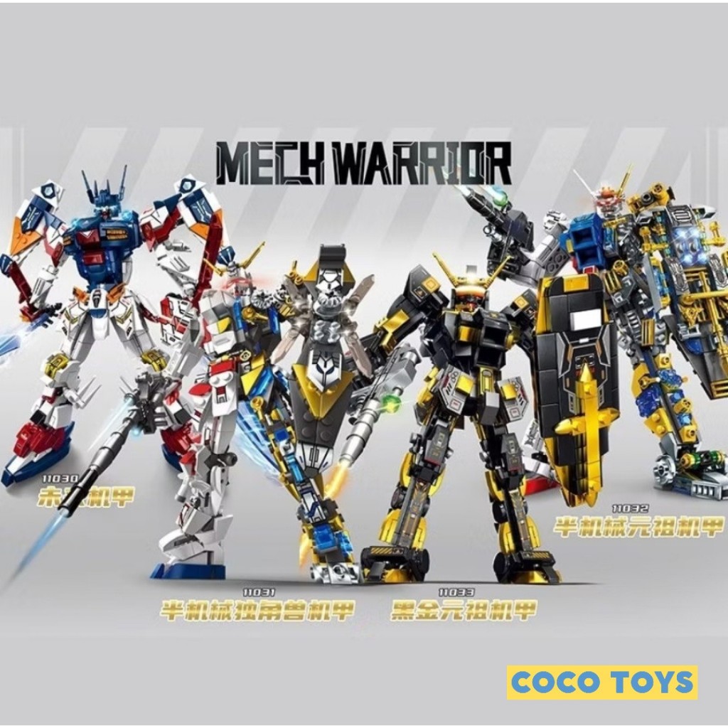 Brick Robot Mech Warrior LY 11030 - 11033 - Children's Toys - Block ...