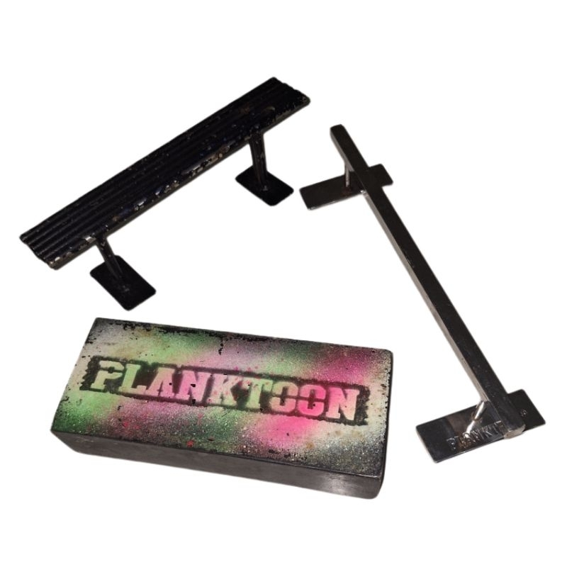 Fingerboard Obstacle Ramps | Square Rail, Concrete Box, DIY High Bench ...