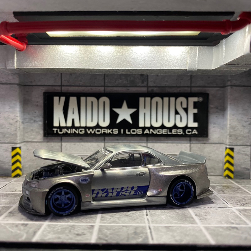 [CHASE] Mini GT x Kaido House Nissan Skyline GT-R R34 Shinjuku V1 ...