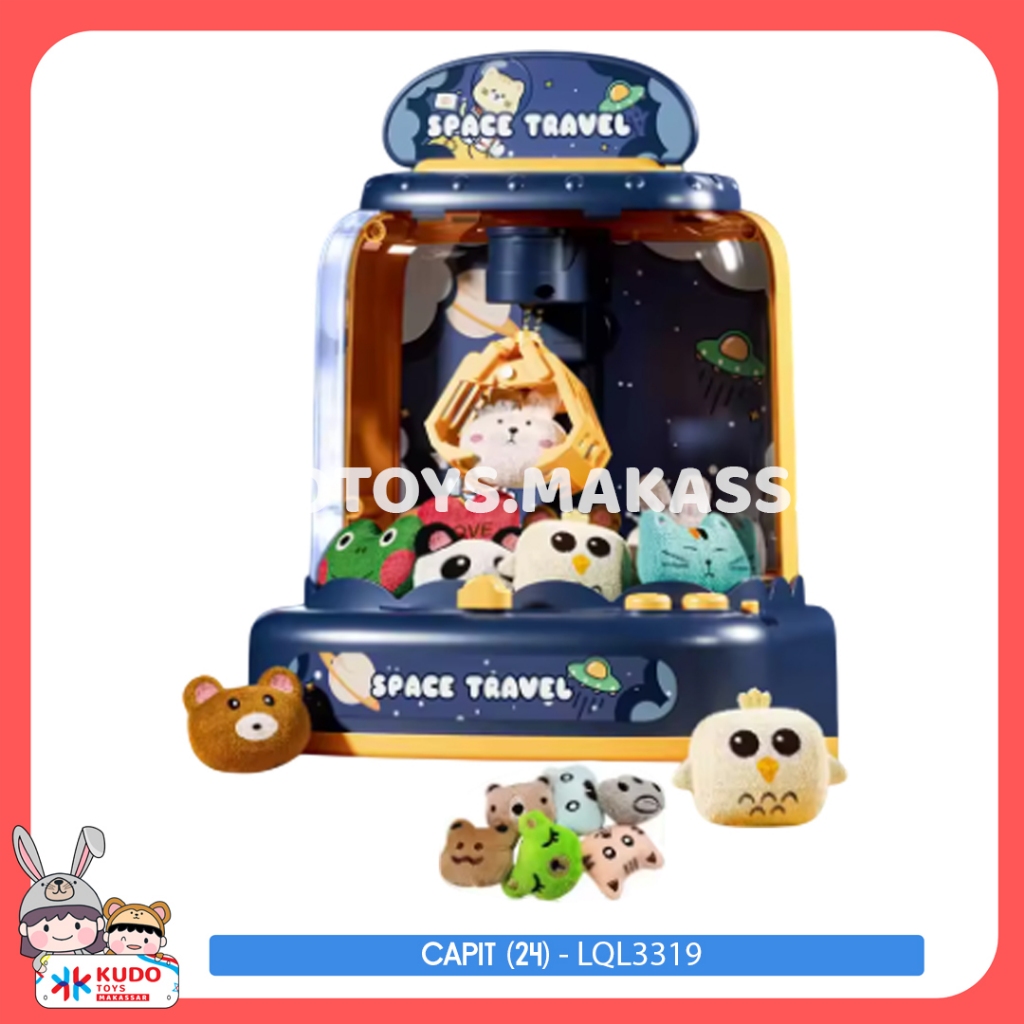 MESIN Doll CLAW CLAMP MACHINE TOY - D877A-LQL3319(SNI) | Shopee Malaysia