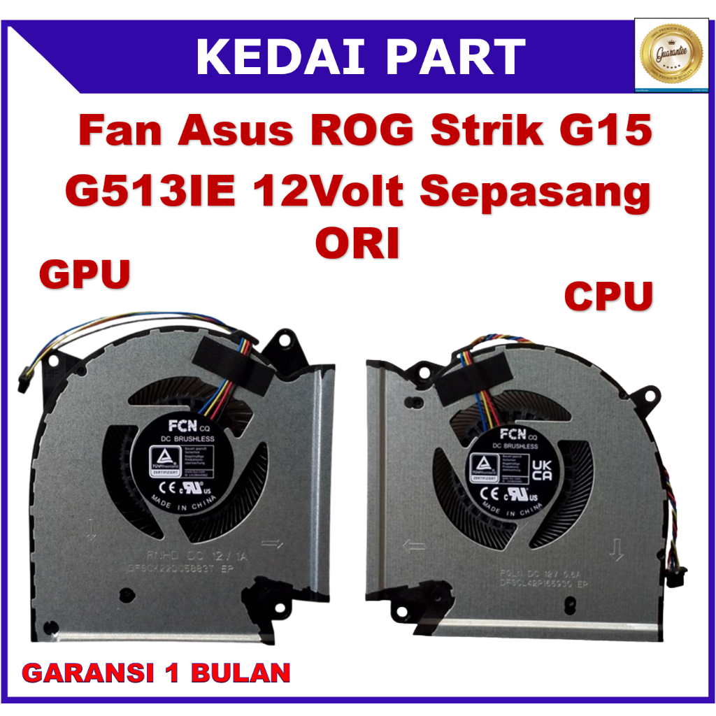 Fan Asus ROG Strix G15 G513IE G513QY G513IH G513IR Ryzen 9 5900HX ...