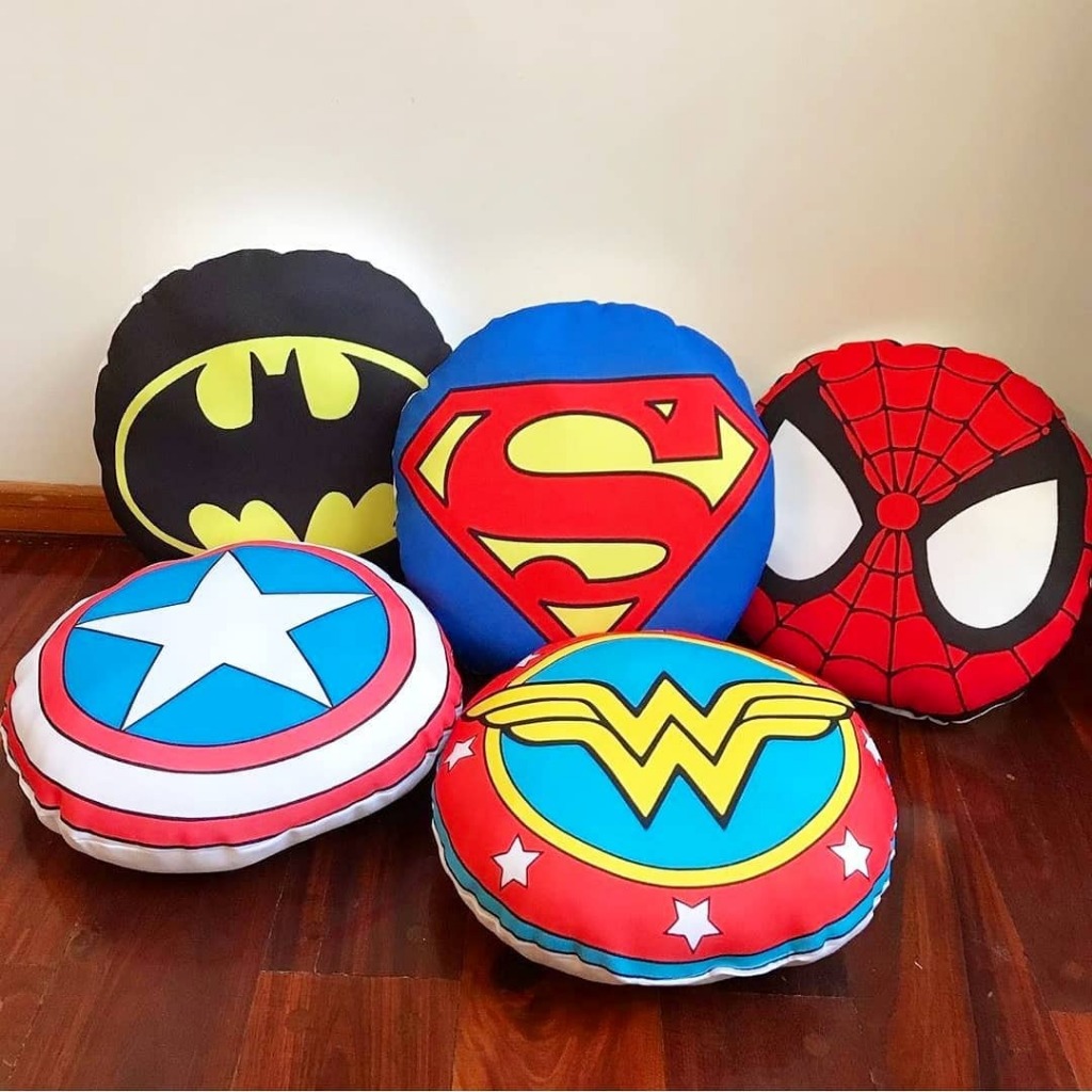 Superhero Children's Sleeping Pillow - Superman / Batman / Captain ...
