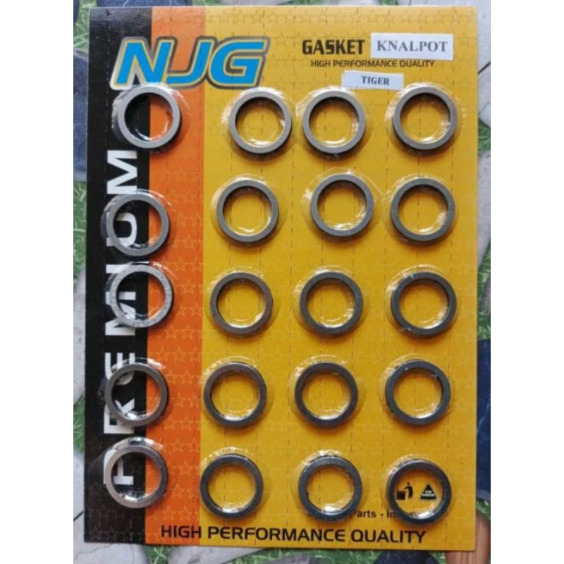 Premium Tiger Exhaust Gasket contains 20 Pcs | Shopee Malaysia