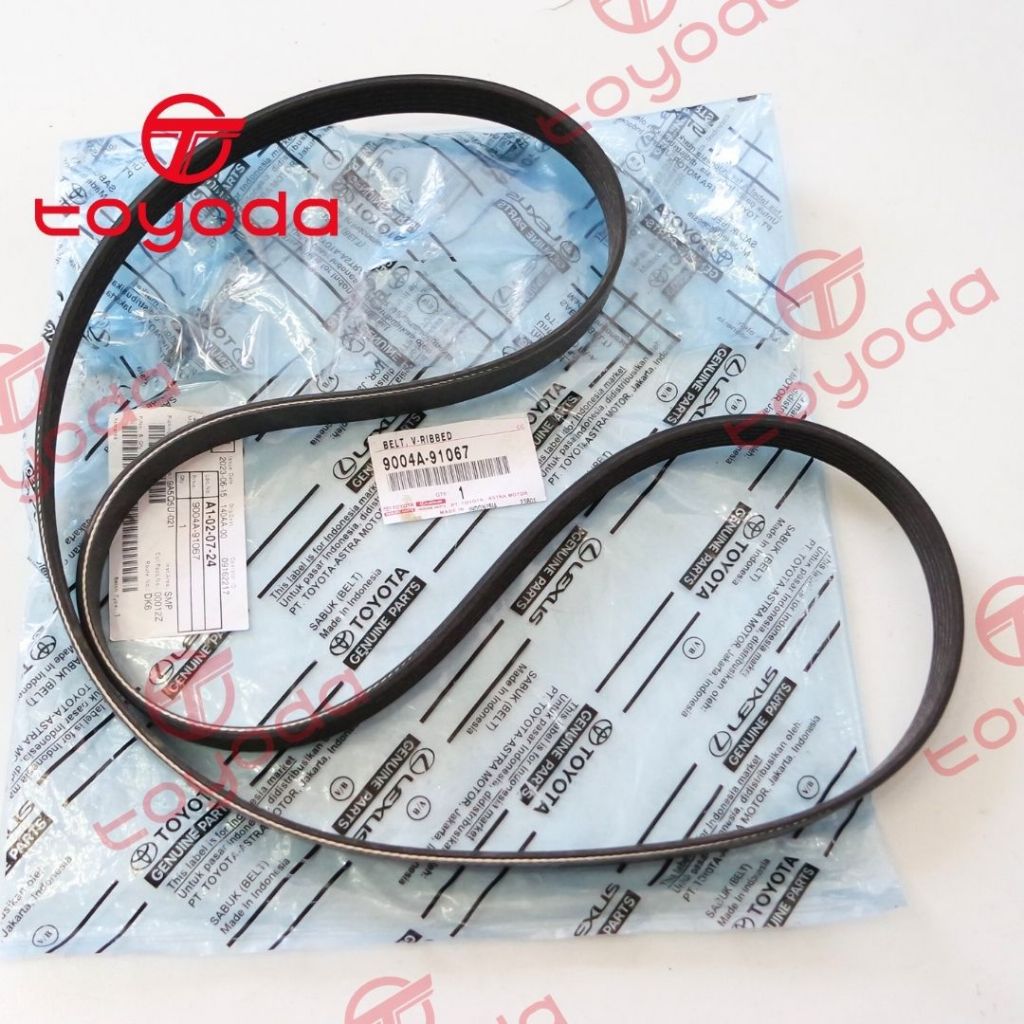 9004a-91067/ V-BELT/ 6PK1520/ AVANZA 2015-2021/ TOYOTA | Shopee Malaysia
