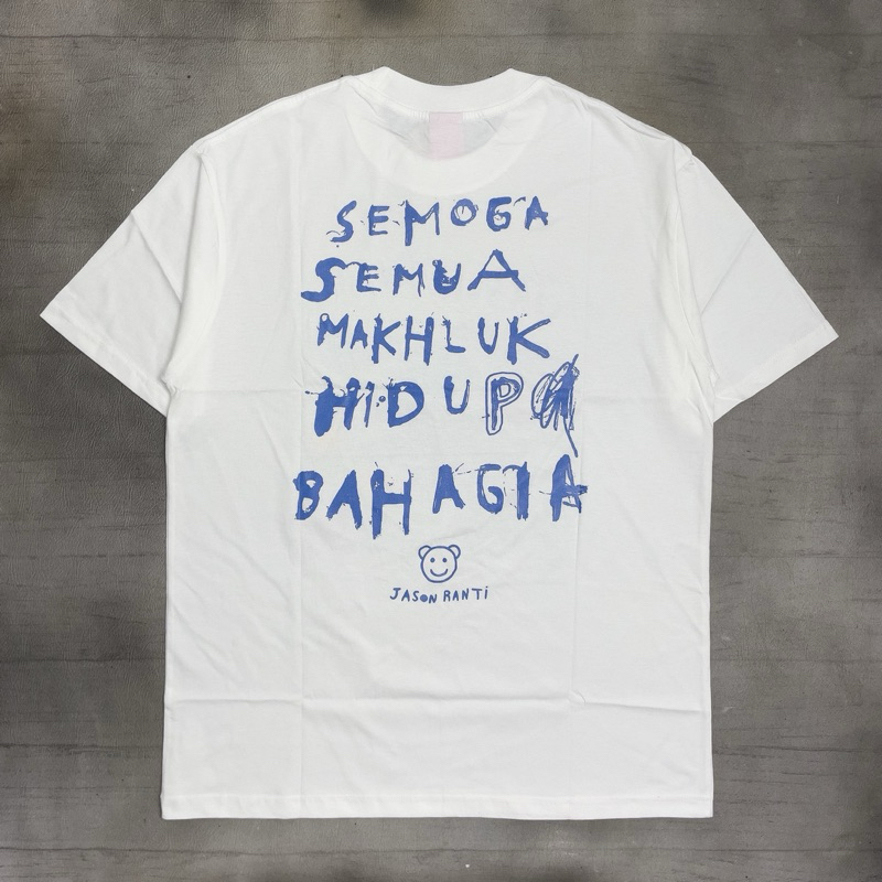 Jason Ranti - All Happy Creatures | Original Merchandise White Tshirt ...