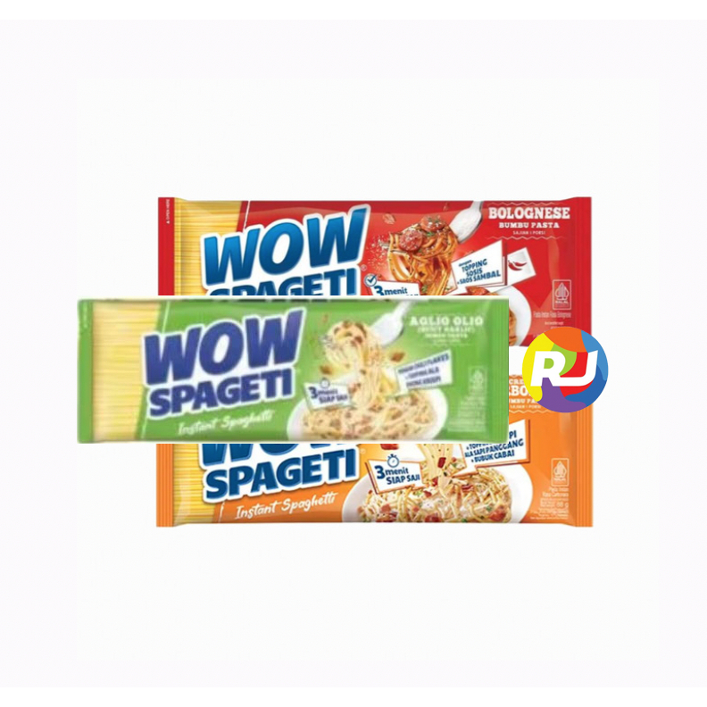 Sell PER 5 PACK - WOW Instant Spaghetti Spaghetti 84gr - Aglio Olio / Meaty Bolognese / Creamy ...