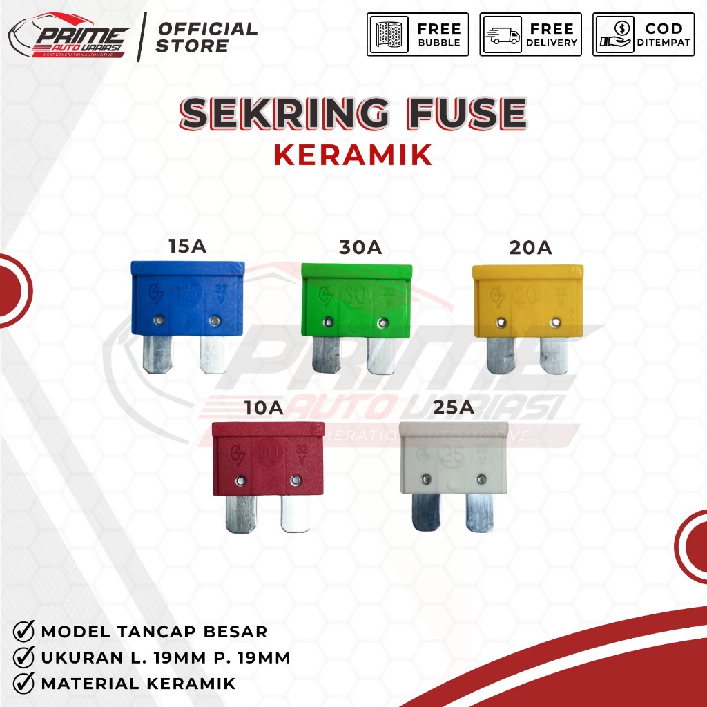 Fuse DX Fuse Ceramic Plug-in Fuse | Shopee Malaysia