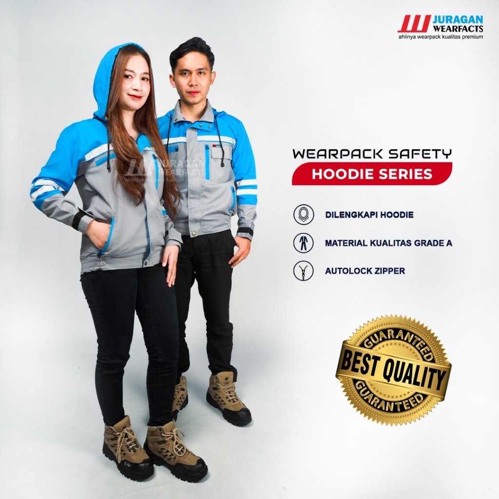 Juragan Wearfacts - All Weather Safety Wearpack, Tosca Blue, Gray ...