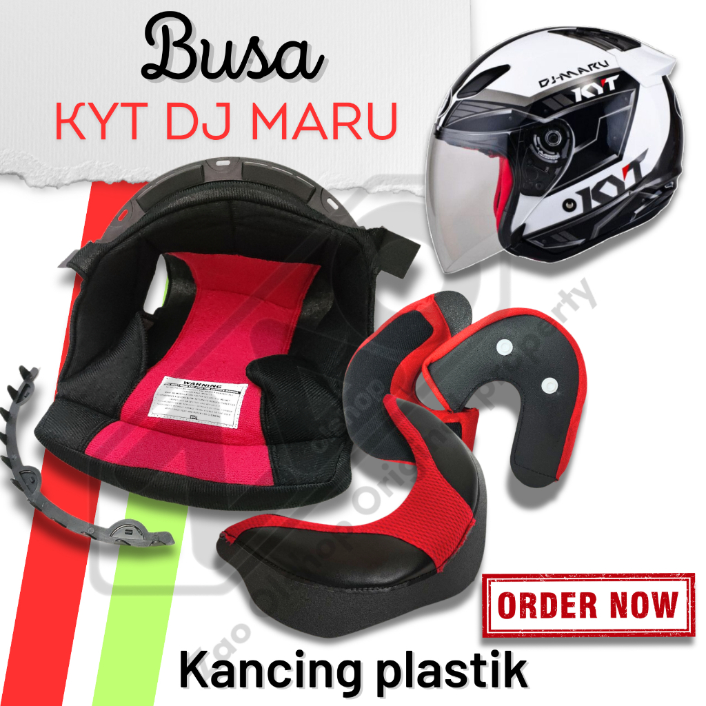 Dj Maru Helmet Foam, pnp Plastic Buttons, Set Variants According to the ...