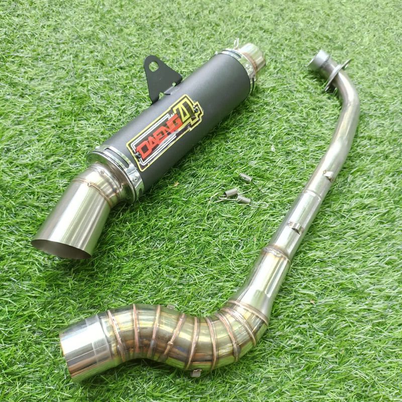 Daeng sai4 Pipe canister conical open specs exhaust Pipe for Wave 125 ...