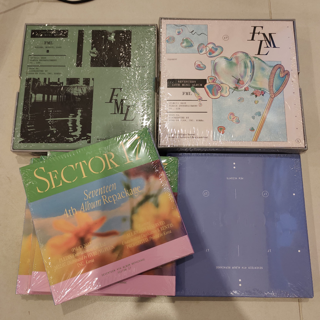 Seventeen ALBUM (READ DESCRIPTION) | Shopee Malaysia