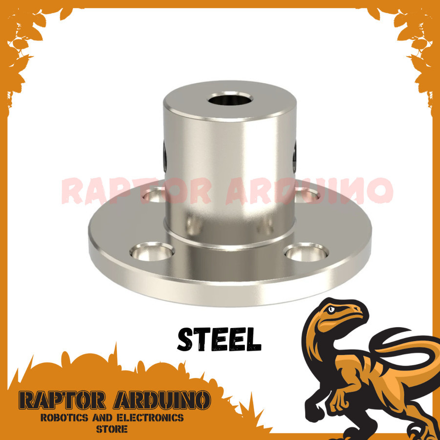 Flange Coupling 10mm Stainless Steel DC Motor Coupling Hub | Shopee ...