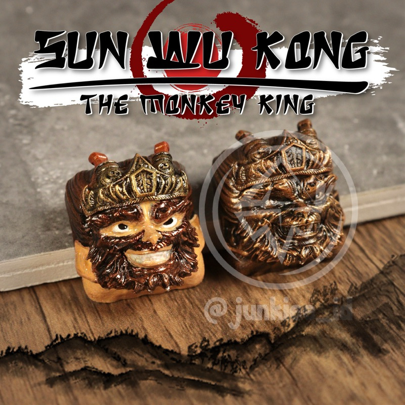 Monkey king artisan keycaps sun wu kong keycaps wukong the great sage ...