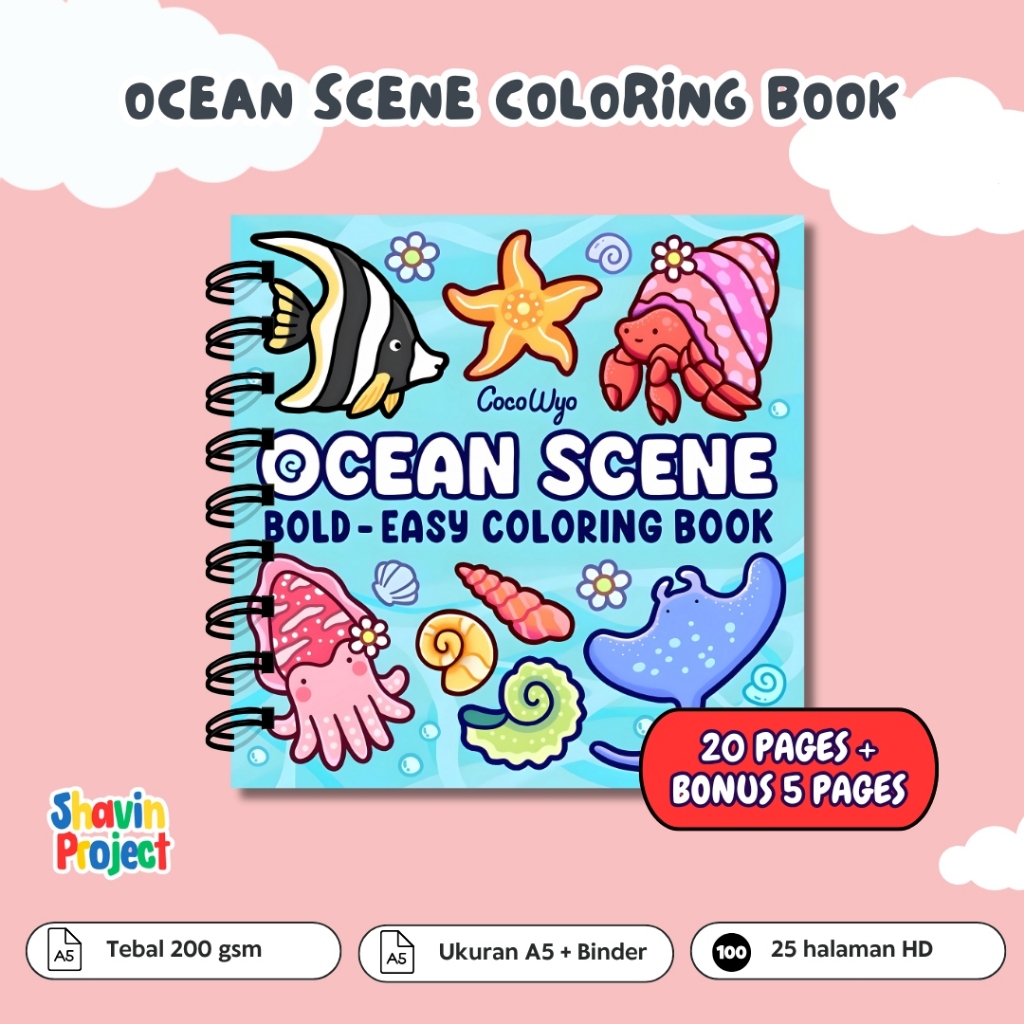 Coco Wyo Ocean sea Coloring Book Coloring Book for Teenagers Adults ...