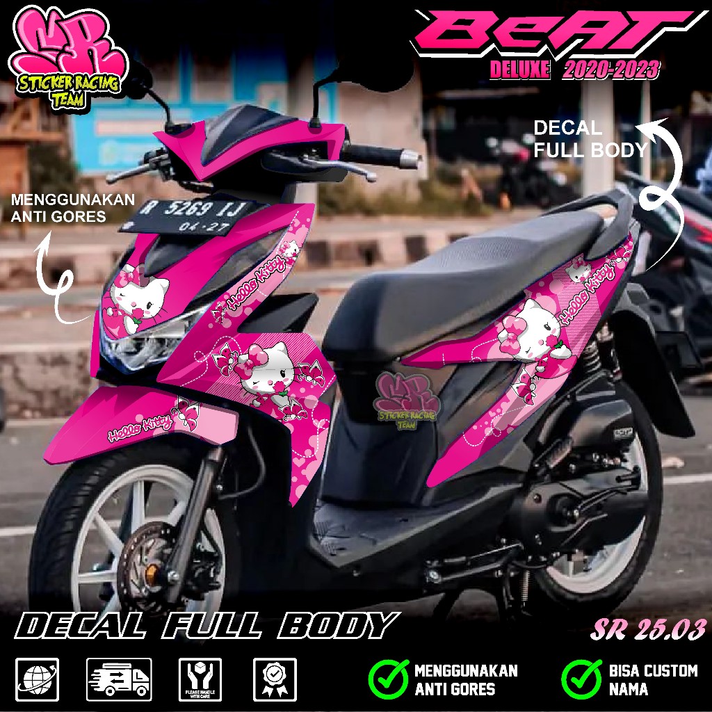 Honda Beat Street Full Body Decal Sticker 2020 2021 2022 2023 2024 Beat ...