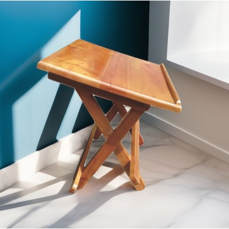 Rehal Portable Folding Table laptop table / Wooden folding study table ...