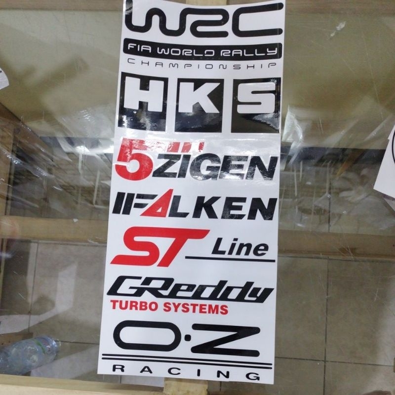 Oz Racing car door Cutting sticker | Shopee Malaysia