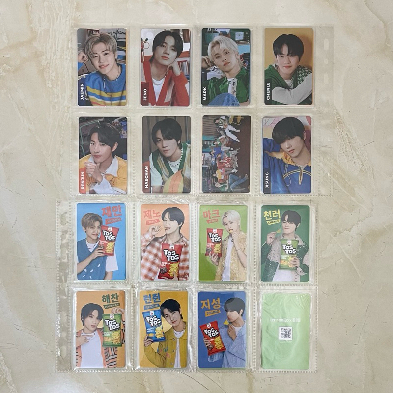 Pc Photocard AAB NCT Dream Mark Renjun Jeno Haechan Jaemin Chenle Jisung Group Tos Tossa Snack ...