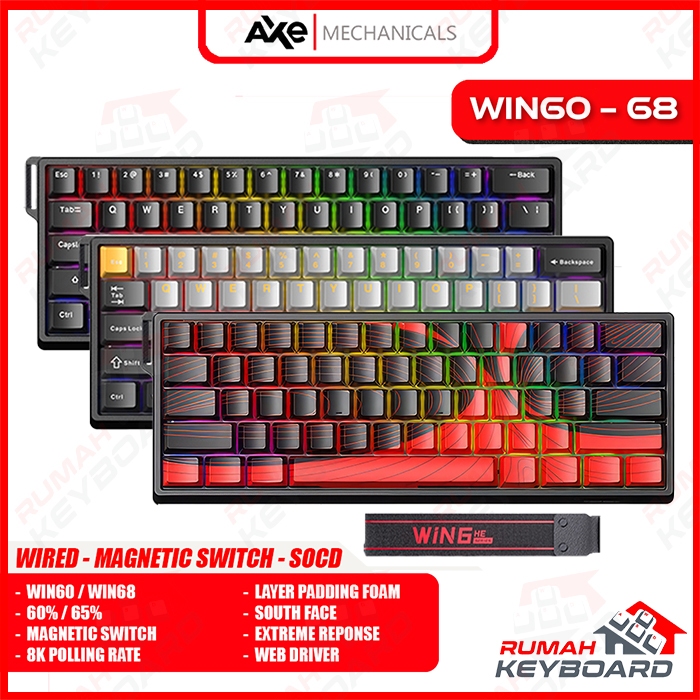 AULA - WIN60 - WIN68 HE - 60% - 65% - Wired - Magnetic Switch - Rapid ...