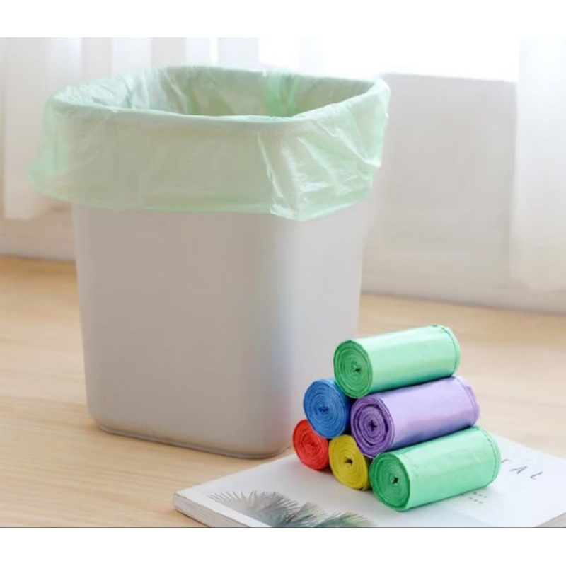 Plastic Trash ROLL / Plastic Trash ROLL / Multifunctional Trashbag ROLL ...