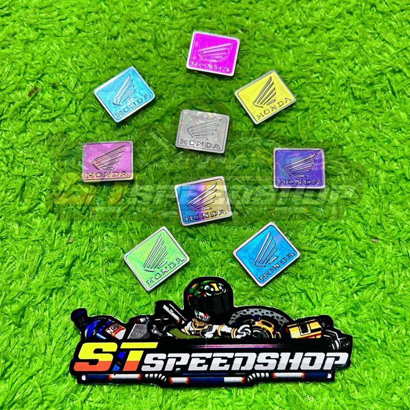 Original Vietnam Honda Titanium Shell Emblem | Shopee Malaysia