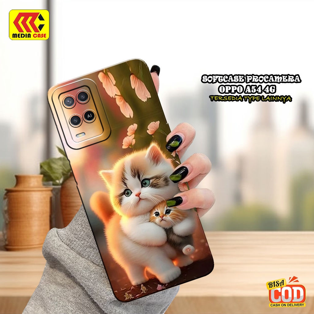 Latest Oppo A54 4G Case Softcase Camera Protector Softcase Hp Oppo A54 ...