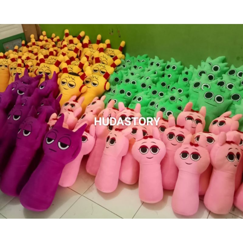 Sprunki Incredibox Doll Sprunki Wenda Pinki Tunner Simon 40cm | Shopee ...