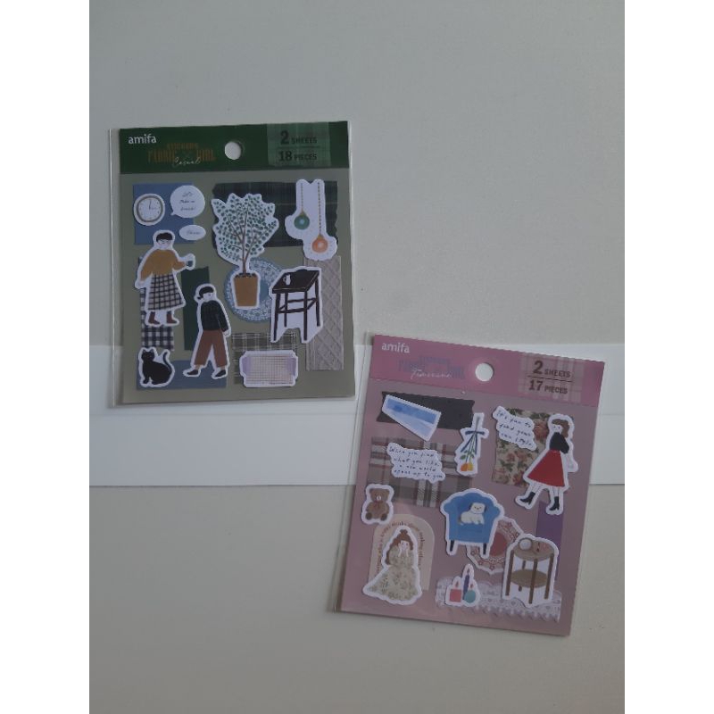 Original Japan from Daiso seria cando brand amifa sheet sticker ...