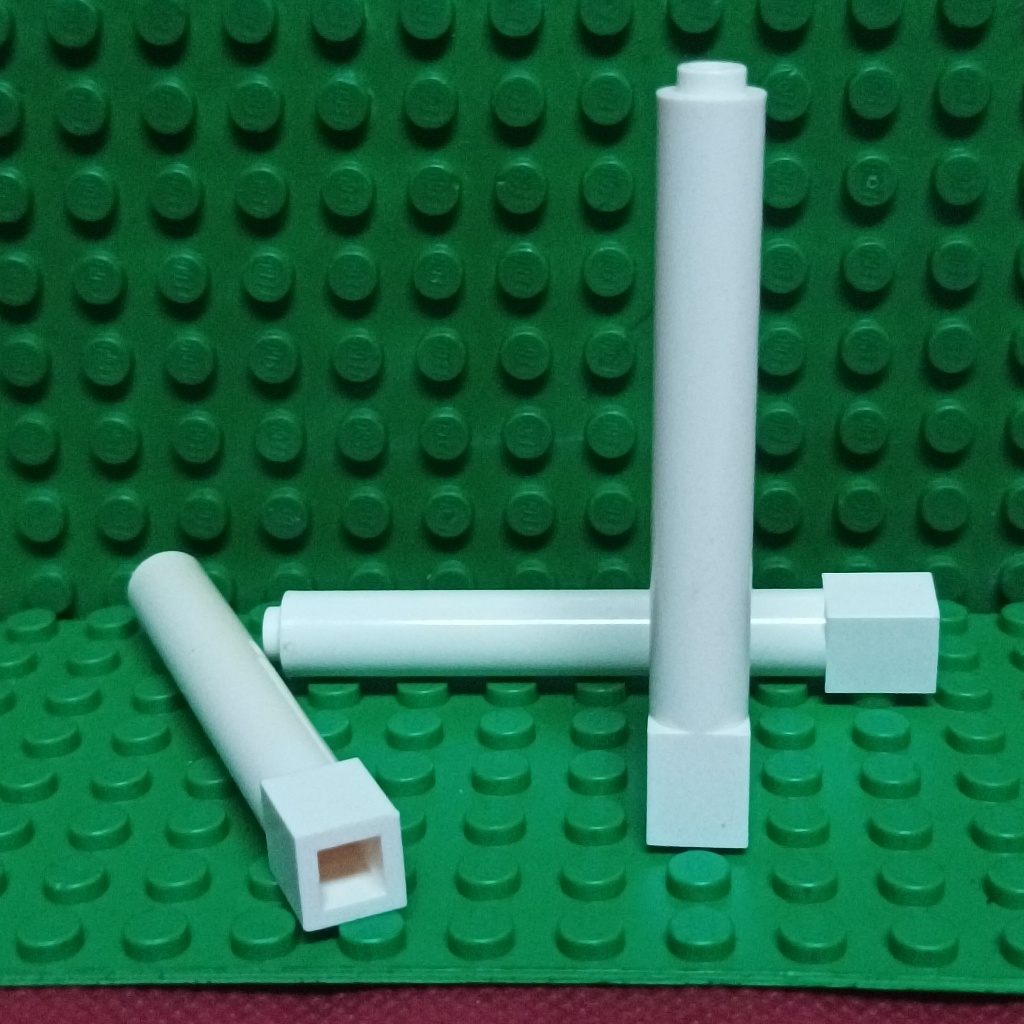 Parts 43888 Original LEGO Brick 1 x 1 x 6 Round with Square Base ...