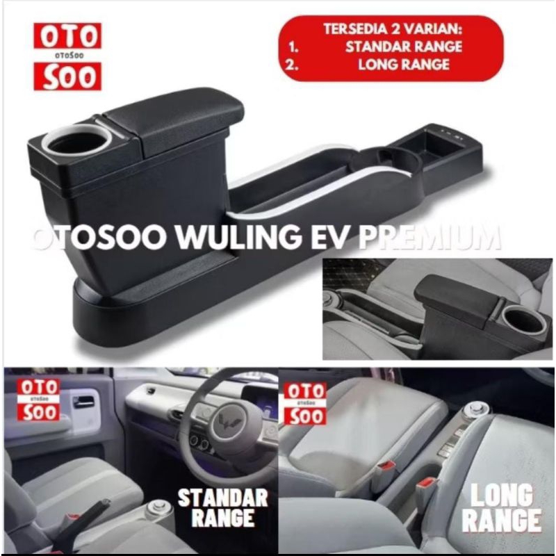 Armrest Wuling Air Ev Arm rest Box Console Box Wuling Air Ev | Shopee ...