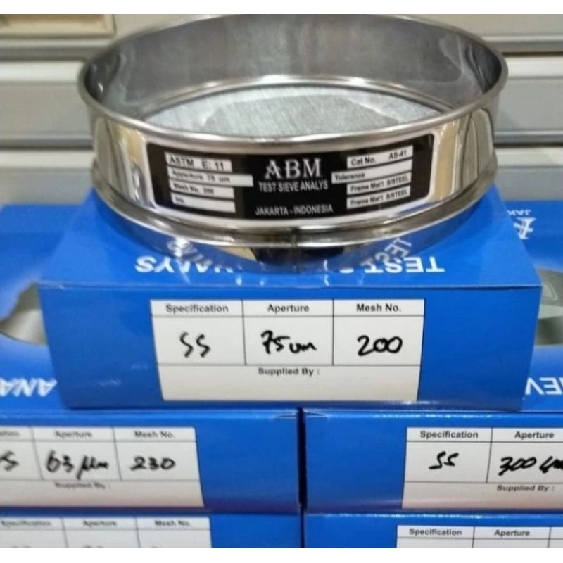 Sieve Stainless Mesh Sifter 200 (75 Um) | Shopee Malaysia