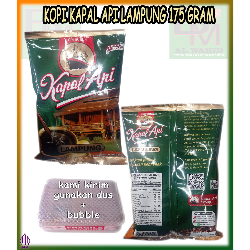 Kapal Api Lampung Coffee 150/175 Gram Package | Shopee Malaysia